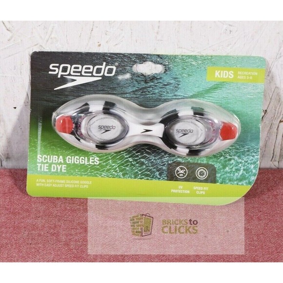 Speedo | Swim | Speedo Kids Scuba Giggles Toe Dye Swimming Goggles Ages ...